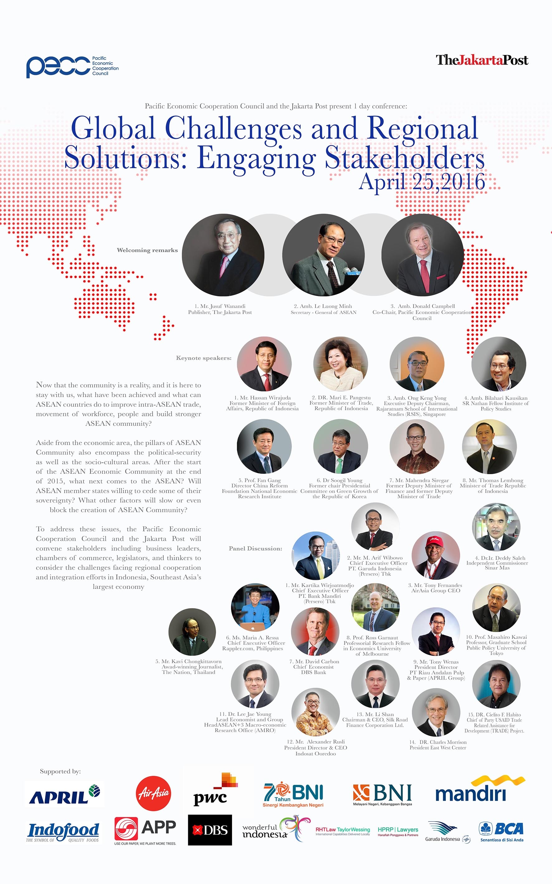 Jakarta Post meeting - Pacific Economic Cooperation Council